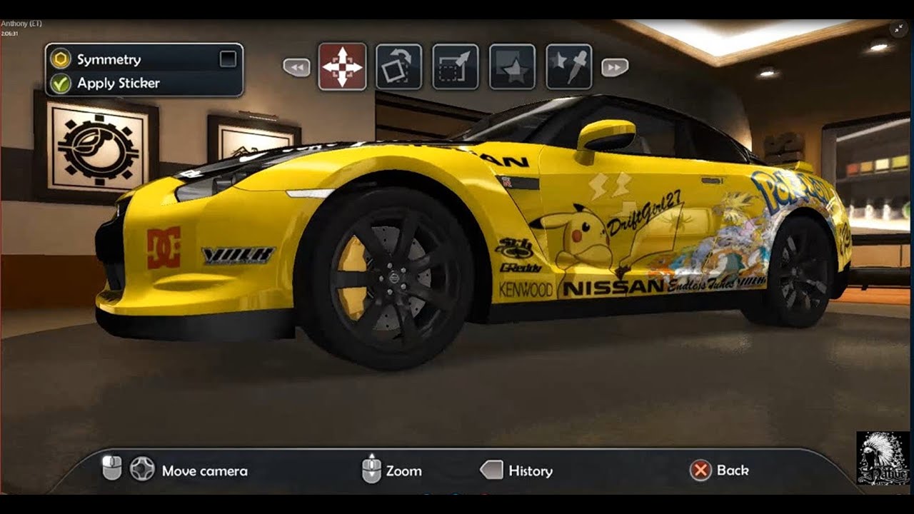 TDU2 - Pikachu GTR Skin - YouTube