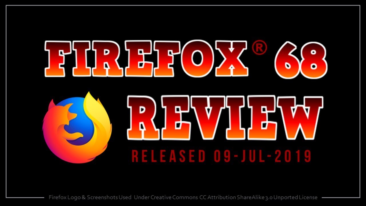 Firefox 68 Review 2019 - YouTube