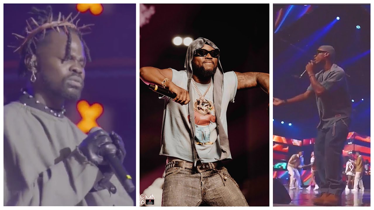 King Promise,King Paluta and Kidi Performance at Ghana Music Awards ...