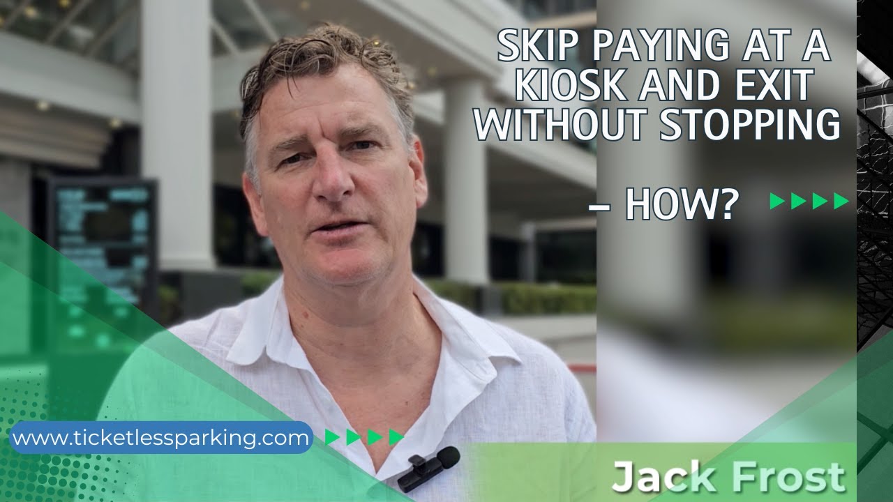 Skip paying at a kiosk and exit without stopping – how? Ticketless ...