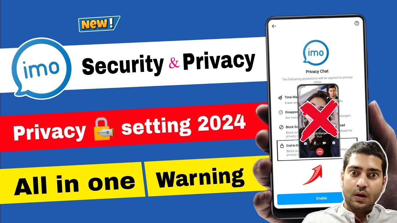 How to set security and privacy settings of imo | Imo privacy settings 2024 | imo new privacy ...