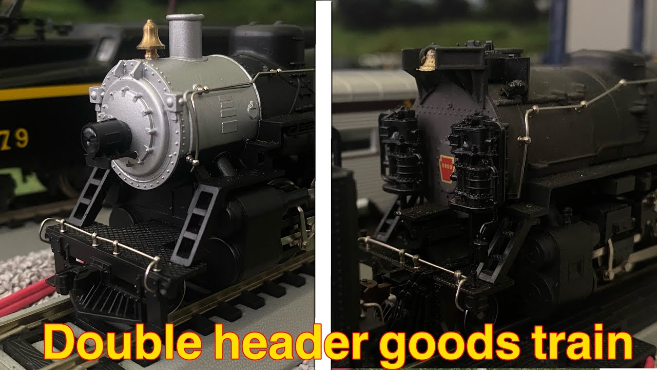 Double Header Goods Train - YouTube