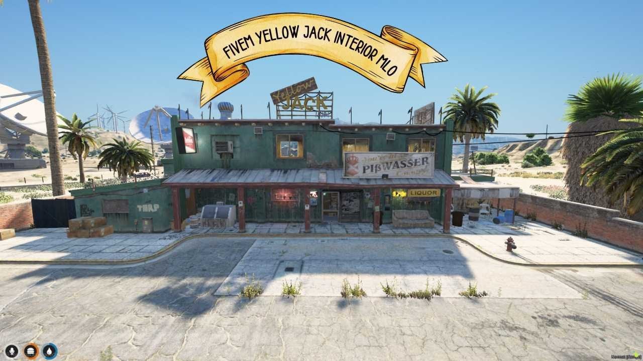 Yellow jack mlo fivem | Interior & map for Roleplay | FiveM mlo shop ...