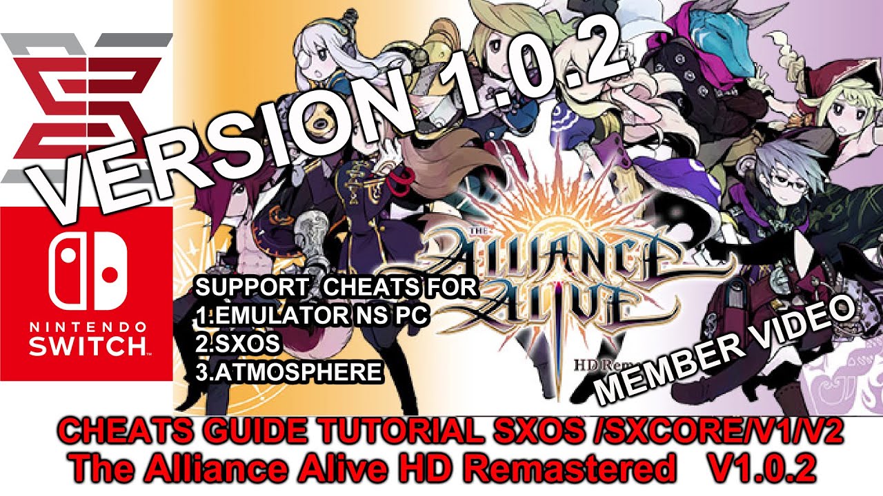 The Alliance Alive HD Remastered v 1.0.2 + fix update 1.0.3 cheats ...