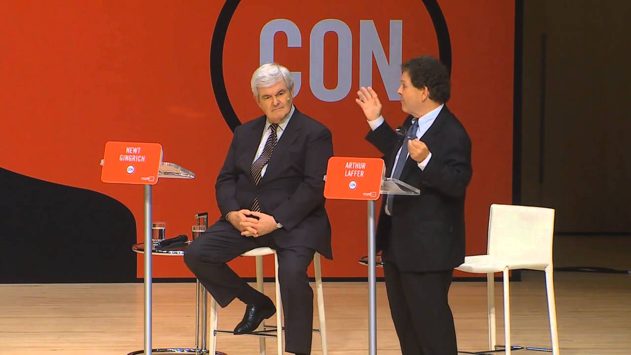 Munk Debate on Taxing the Rich - Arthur B. Laffer - YouTube