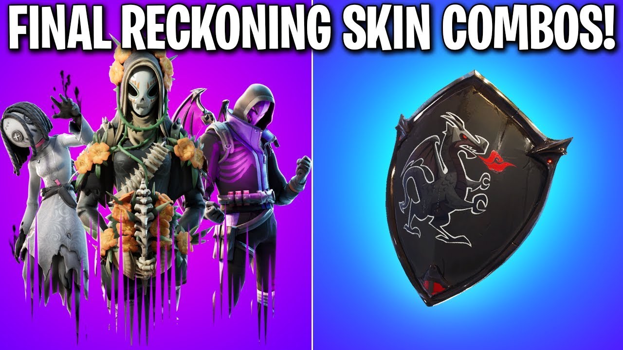 20 AMAZING 'FINAL RECKONING' PACK SKIN COMBOS! (FORTNITE THE FINAL ...