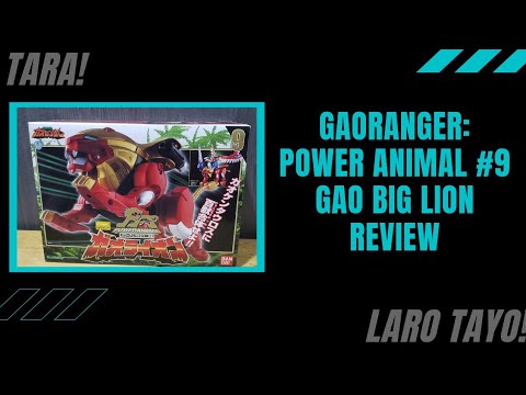 Gaoranger: Power Animal #9 Gao Big Lion Review - YouTube