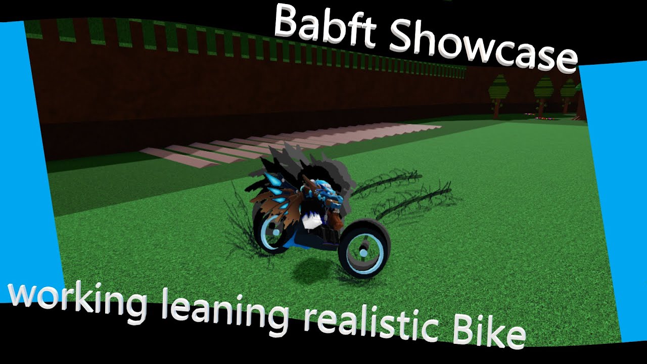 A Realistic working drift and leaning Bike made in babft. - YouTube