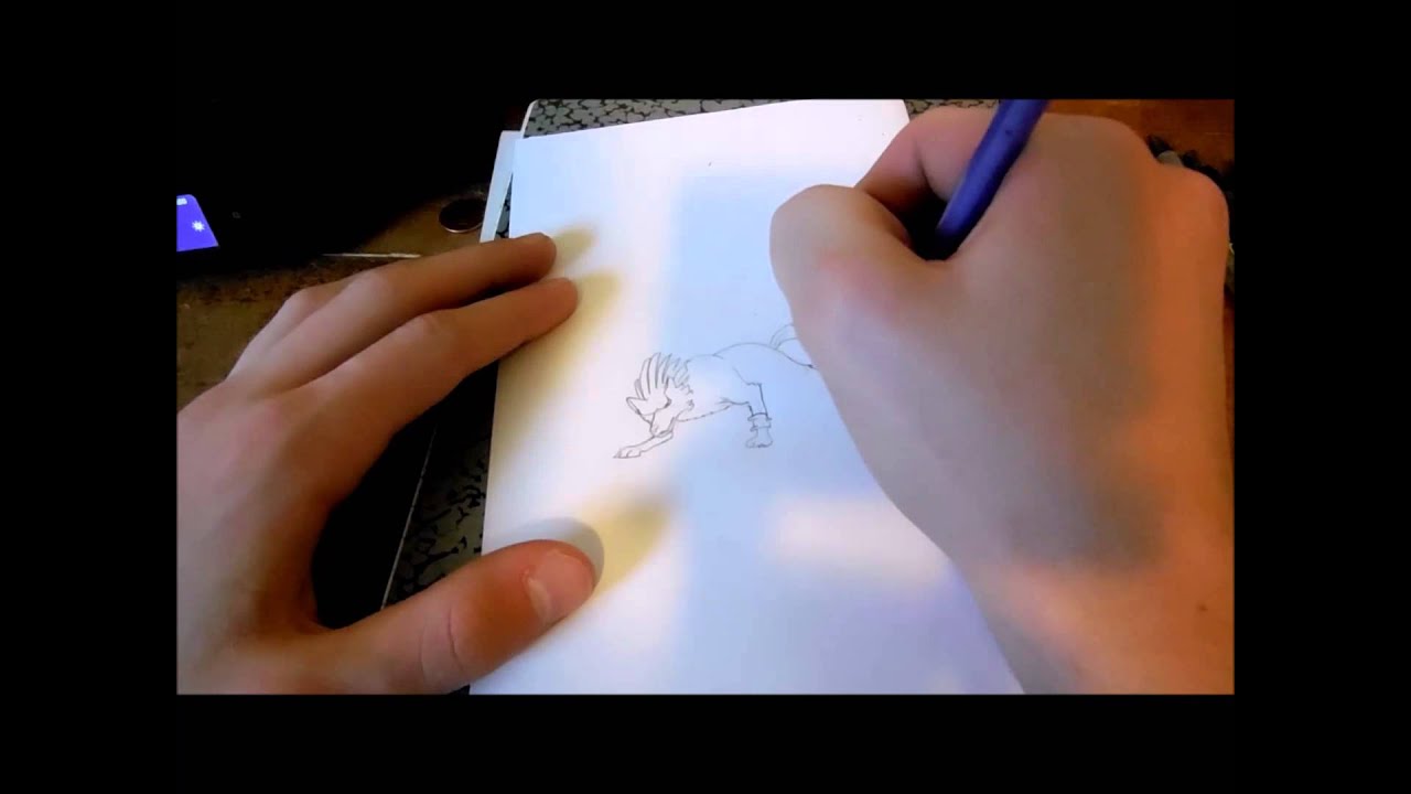How to Draw Wolf Link - YouTube