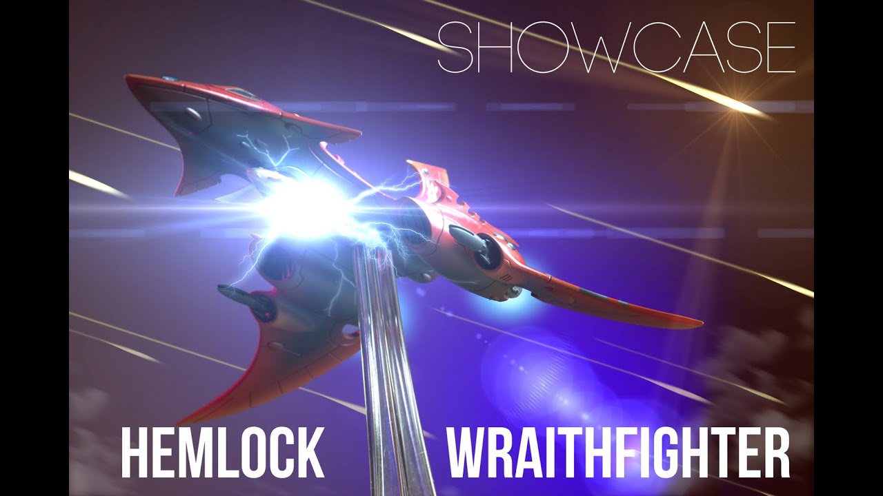 Showcase Warhammer40 000 Eldar Hemlock WraithFighter #warhammer40k ...