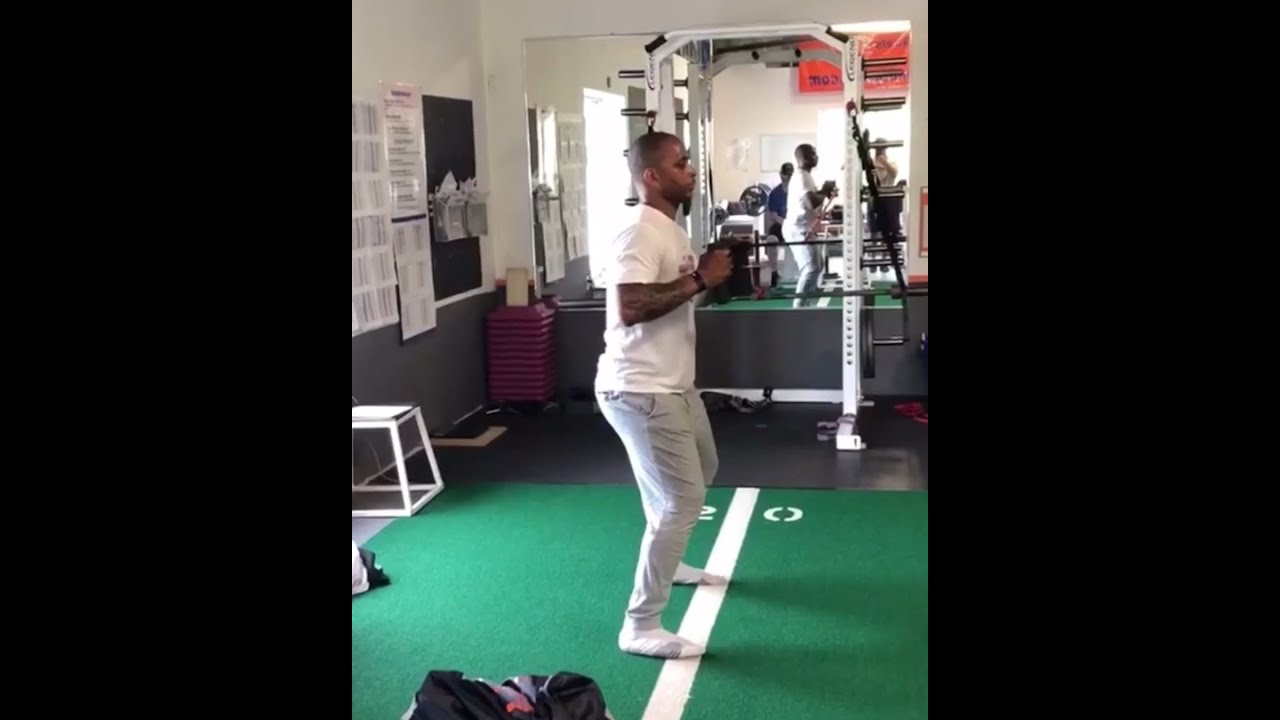 Standing anti rotation (out in front) - YouTube