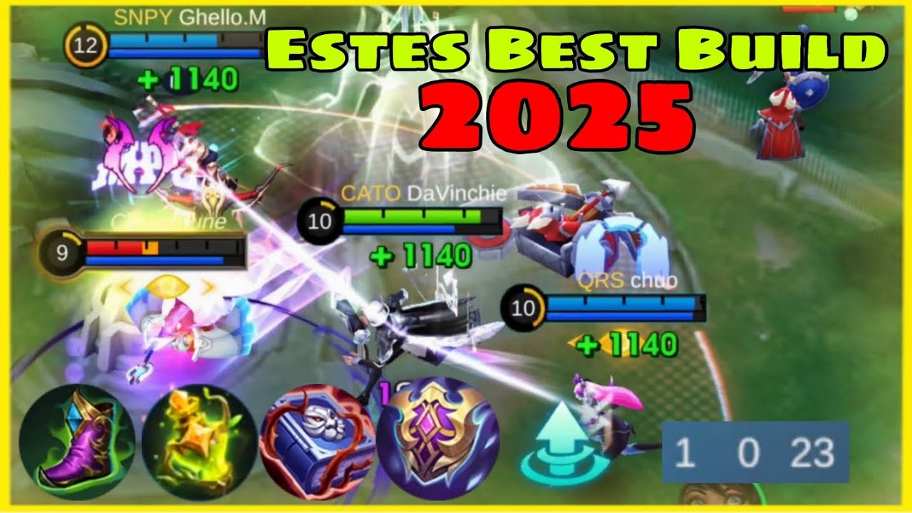 Best Build for Estes 2025 - Heal Your Team to Victory! | Mobile Legends ...