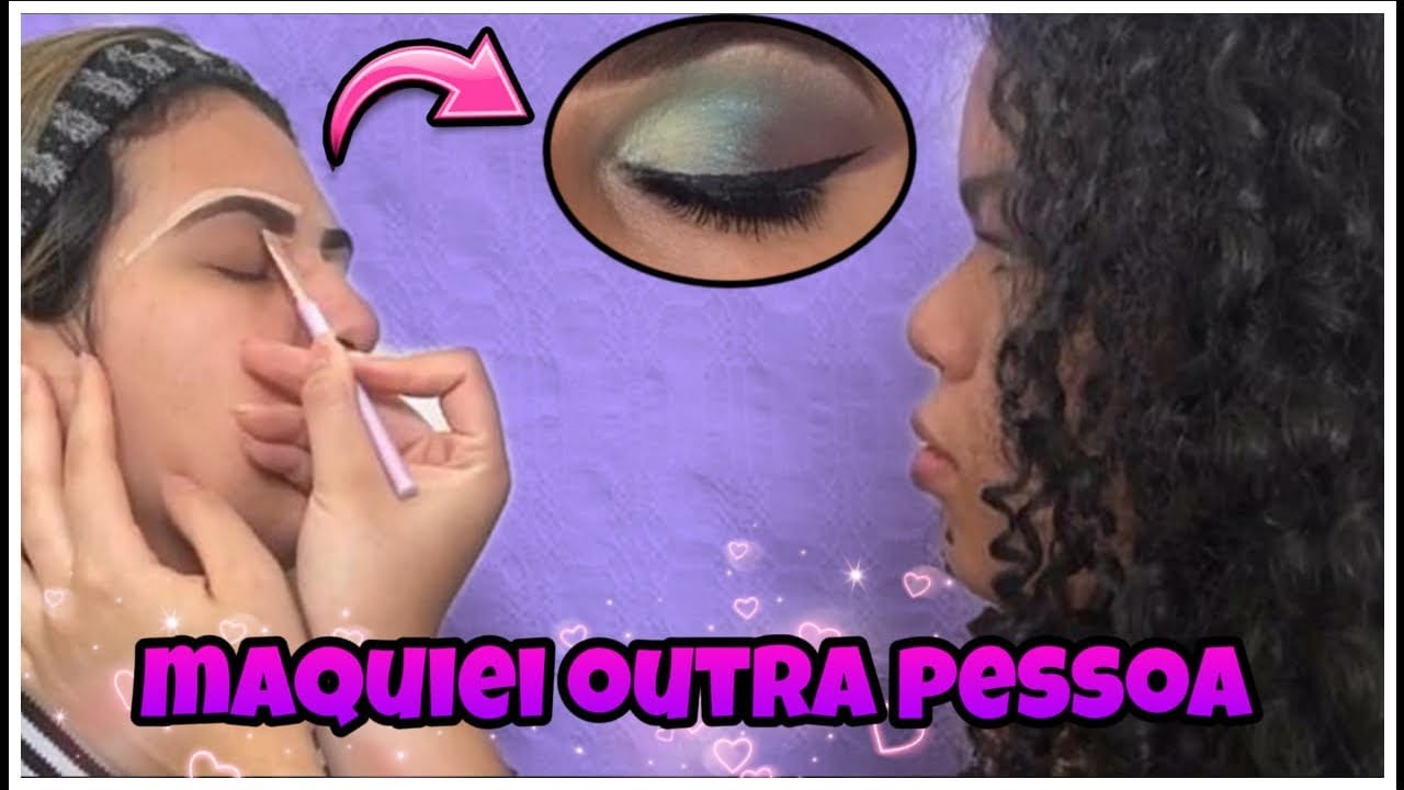 Maquiei Minha Madrinha Prima 😱 Youtube