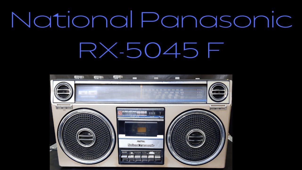 National Panasonic RX-5045 F How To Use Price And Connection IN HINDI ...