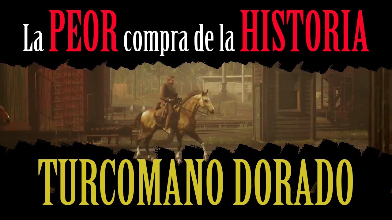 Red Dead Redemption 2 - Me compro TURCOMANO de oro y lo que pasa ...