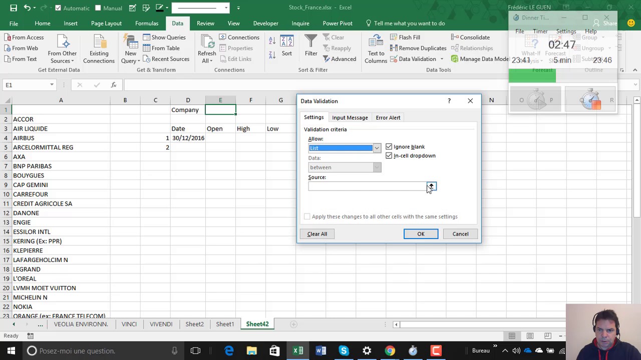 Frédéric Le Guen Whips up a Stocks Visualization - YouTube