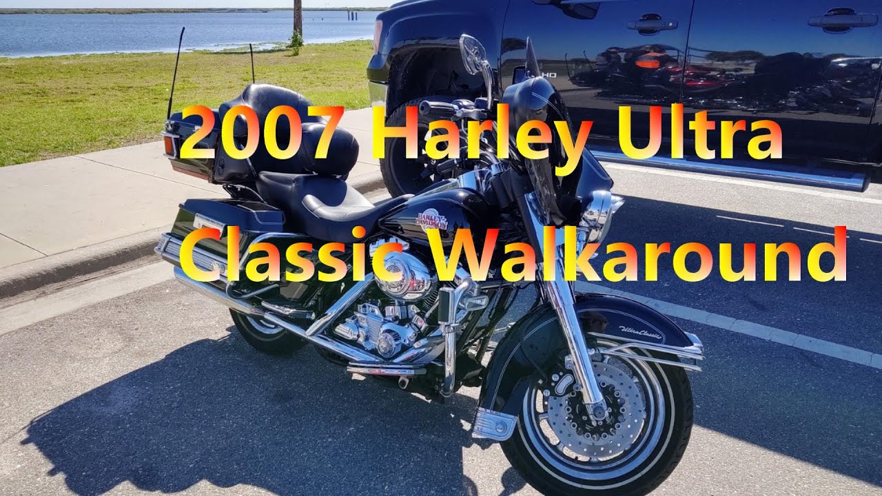 Motorcycle Review - 2007 Harley Davidson Ultra Classic - YouTube