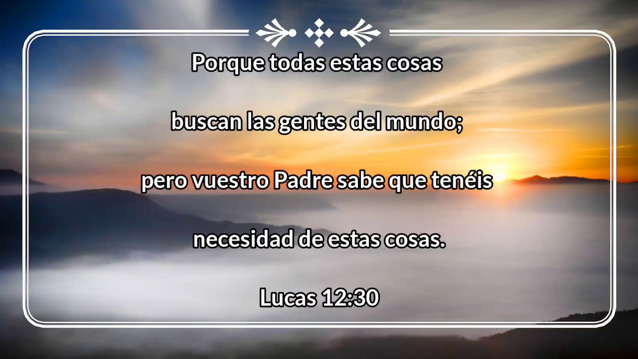 Versículo del día | Lucas 12:30 - YouTube
