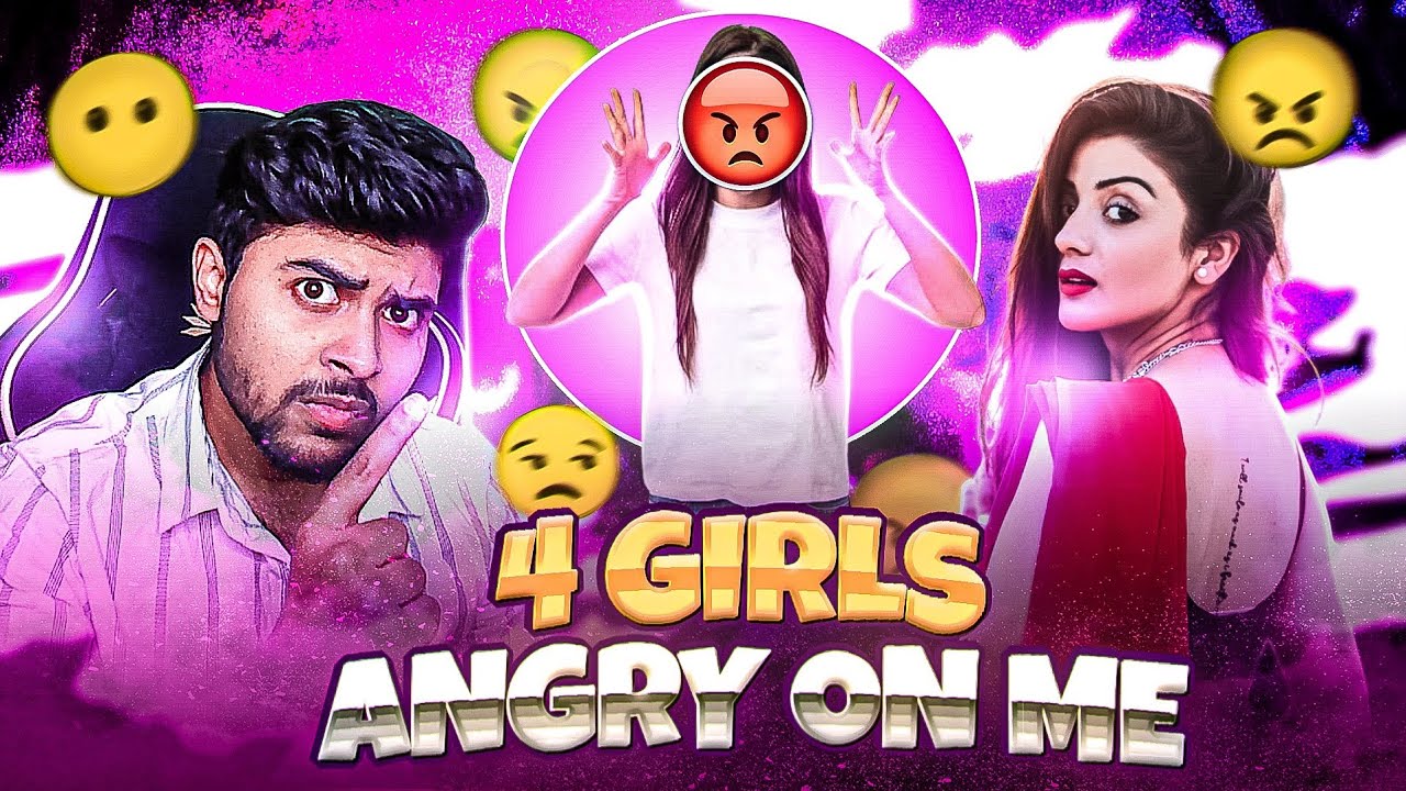4 Girls😍 Angry😡On Me😤|| Insane Fight😂🚩|| MUST WATCH👌🙏 - YouTube