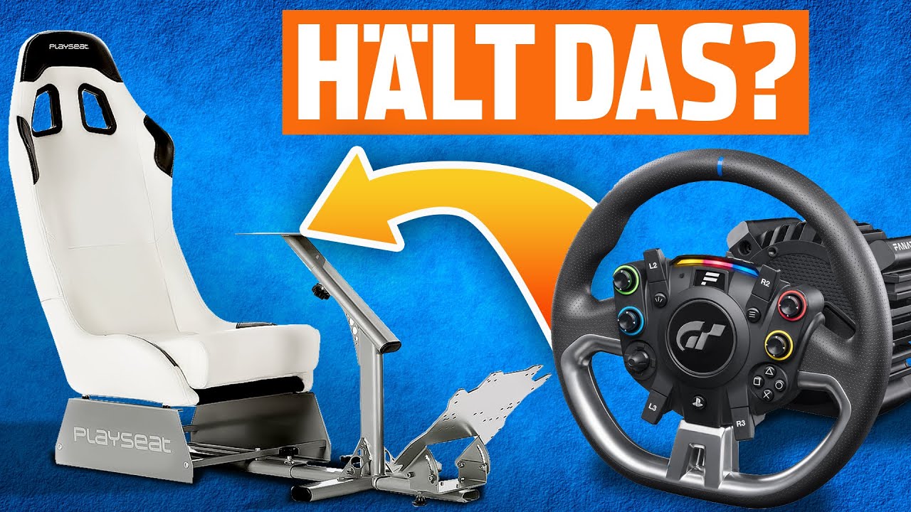 Fanatec DD PRO - PlaySeat, Tisch oder RSeat? - YouTube