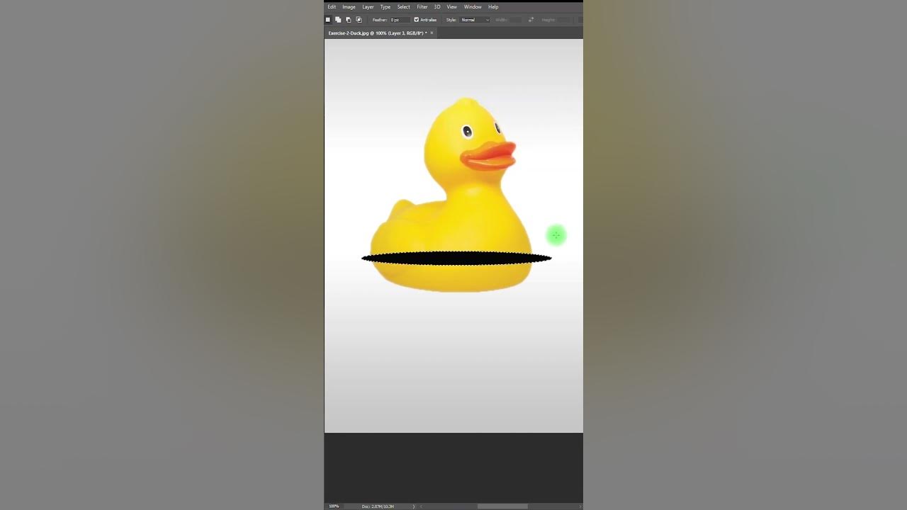 How to create shadow for an object in Photoshop - YouTube