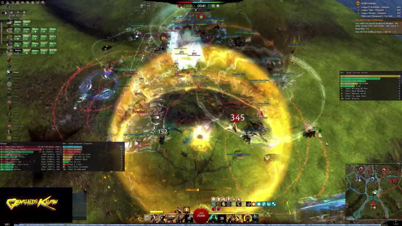 Bubble Bot - Support Warrior - [Khan] GW2 WvW raiding highlights. - YouTube