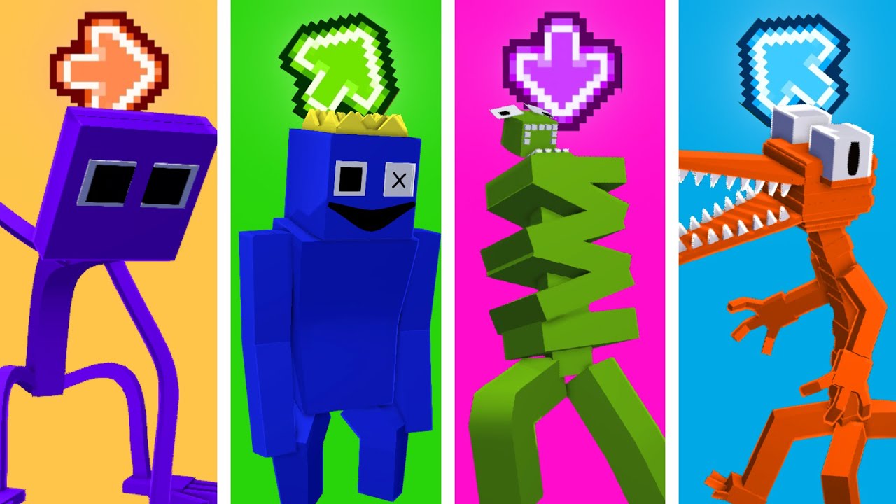 FNF Character Test | Gameplay VS Playground | Rainbow Friends 3D ...