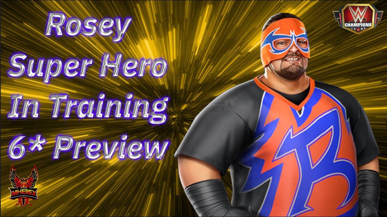 Rosey "Super Hero In Training" 6sb Preview - YouTube
