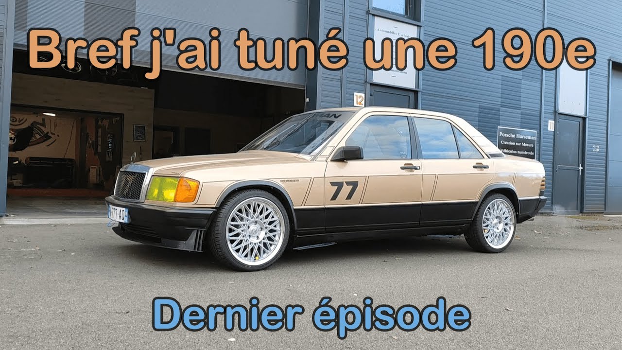 La mercedes 190e est terminée, tuning de qualité... 190e - part 9 ...