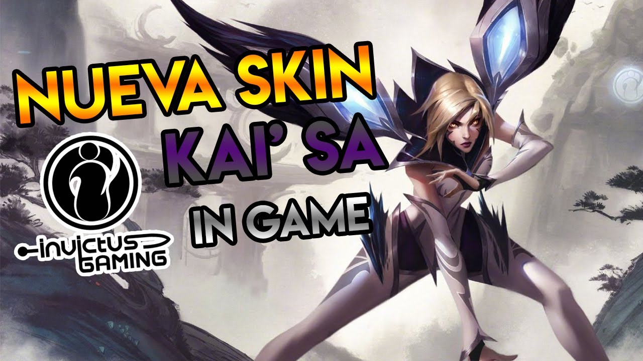 NUEVA SKIN Invictus Gaming Kai' Sa - YouTube