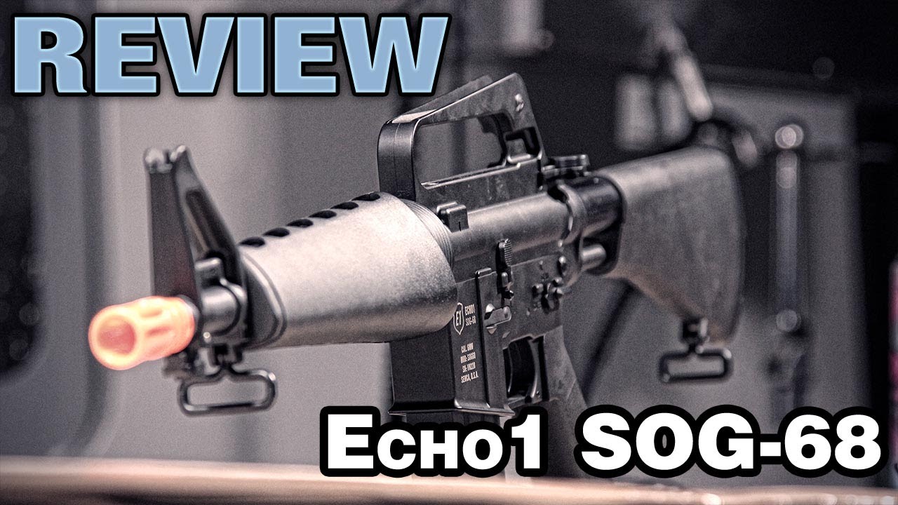 Echo1USA SOG-68 Airsoft CAR-15 Review - EpicAirsoftHD - YouTube