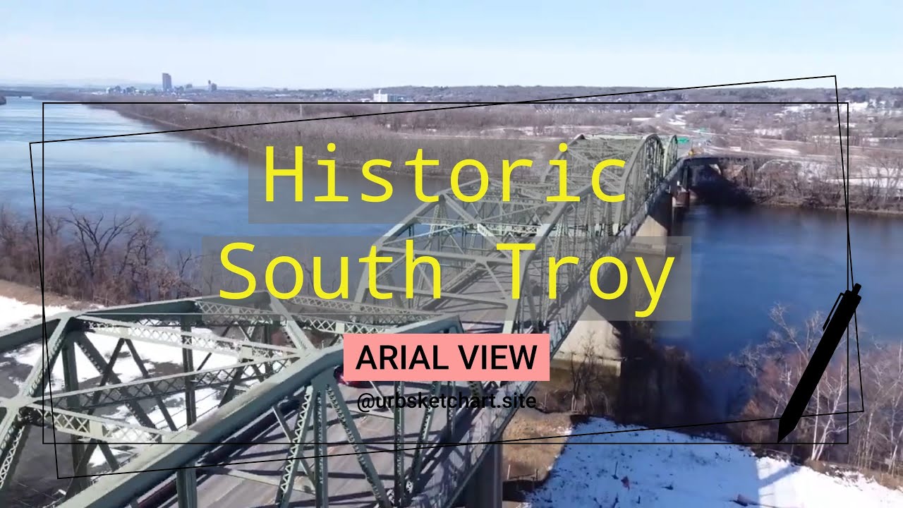 Breathtaking journey through the skies of South Troy - YouTube