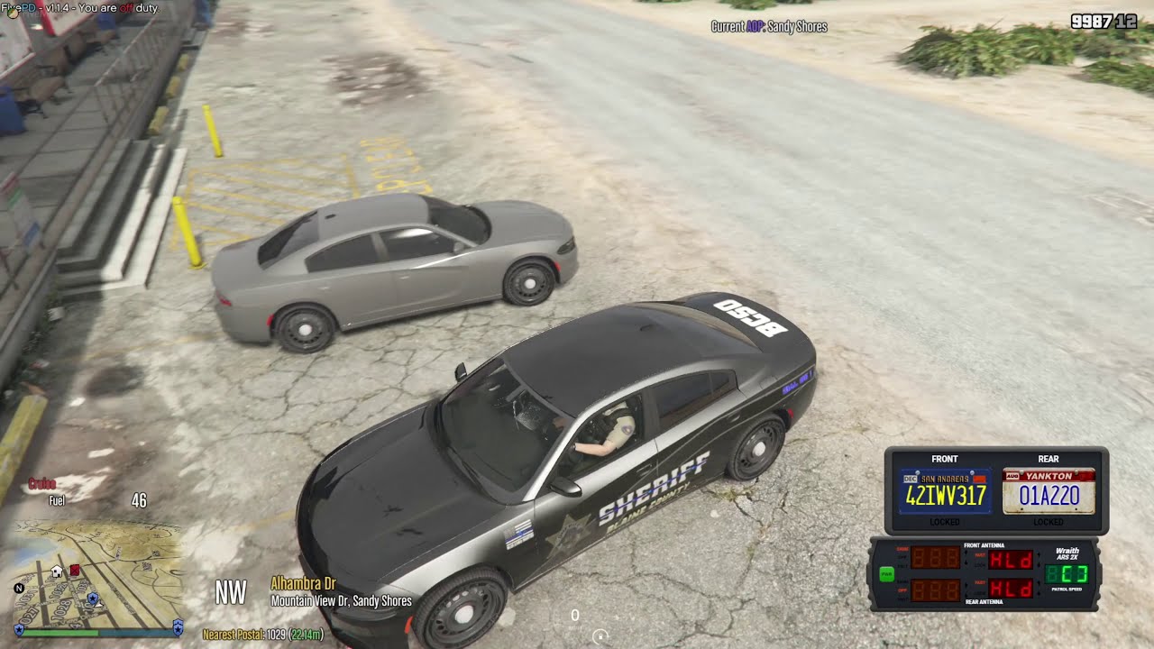 Code 3 Response 01 FivePD Traffic Control - YouTube