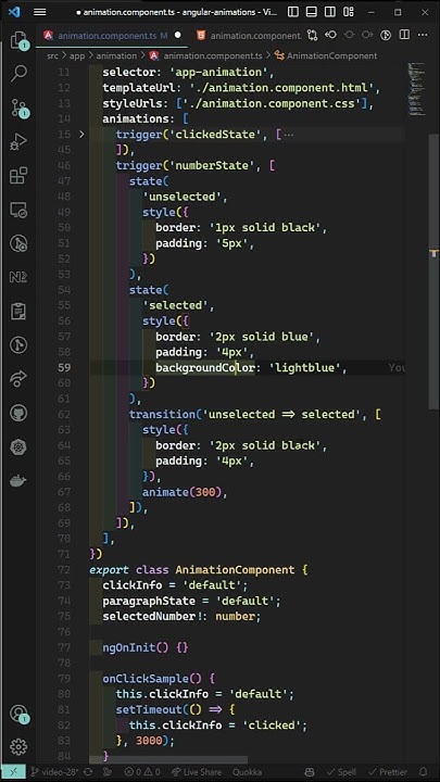 How to implement multistep transitions in #angular animations app - Angular16 - YouTube