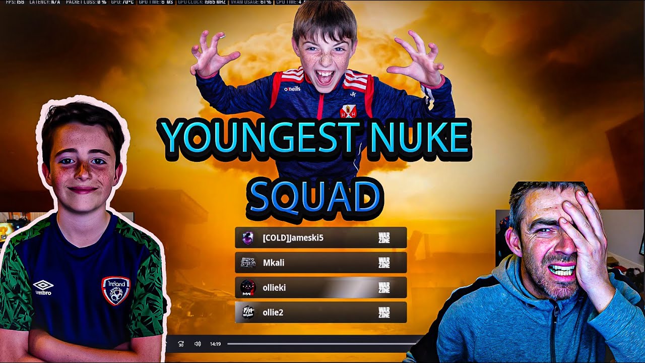 NUKE SQUAD Family going for Nukes #warzone #rebirth #callofduty - YouTube