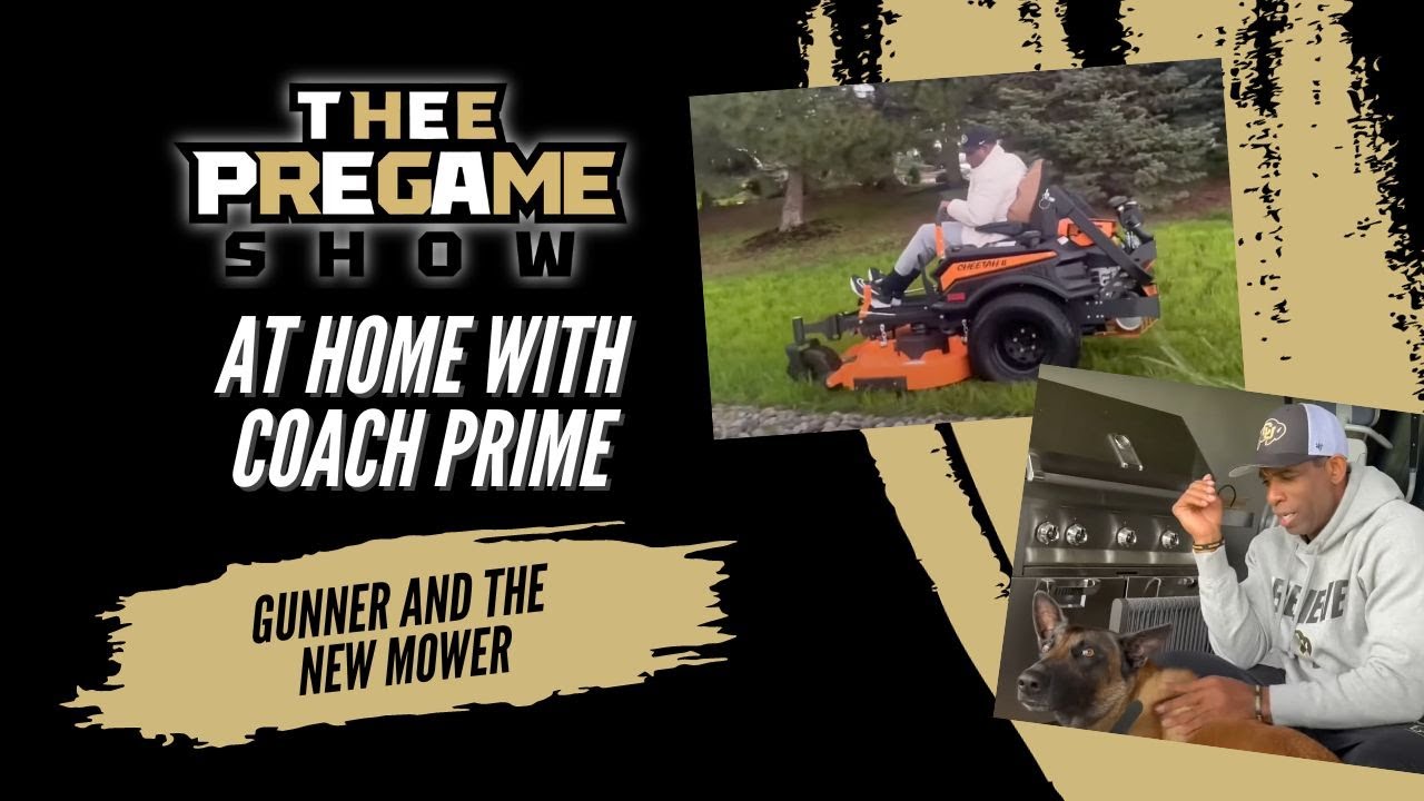 A 2023 Look Back #3: At Home With Coach Prime - Gunner and The New ...