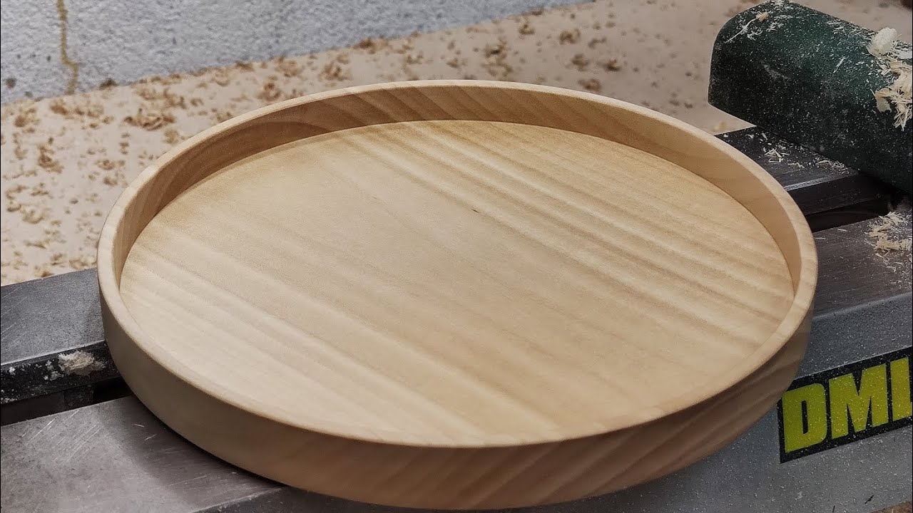 *WOODTURNING* Making Christmas decoration wooden tray ,custom order ...