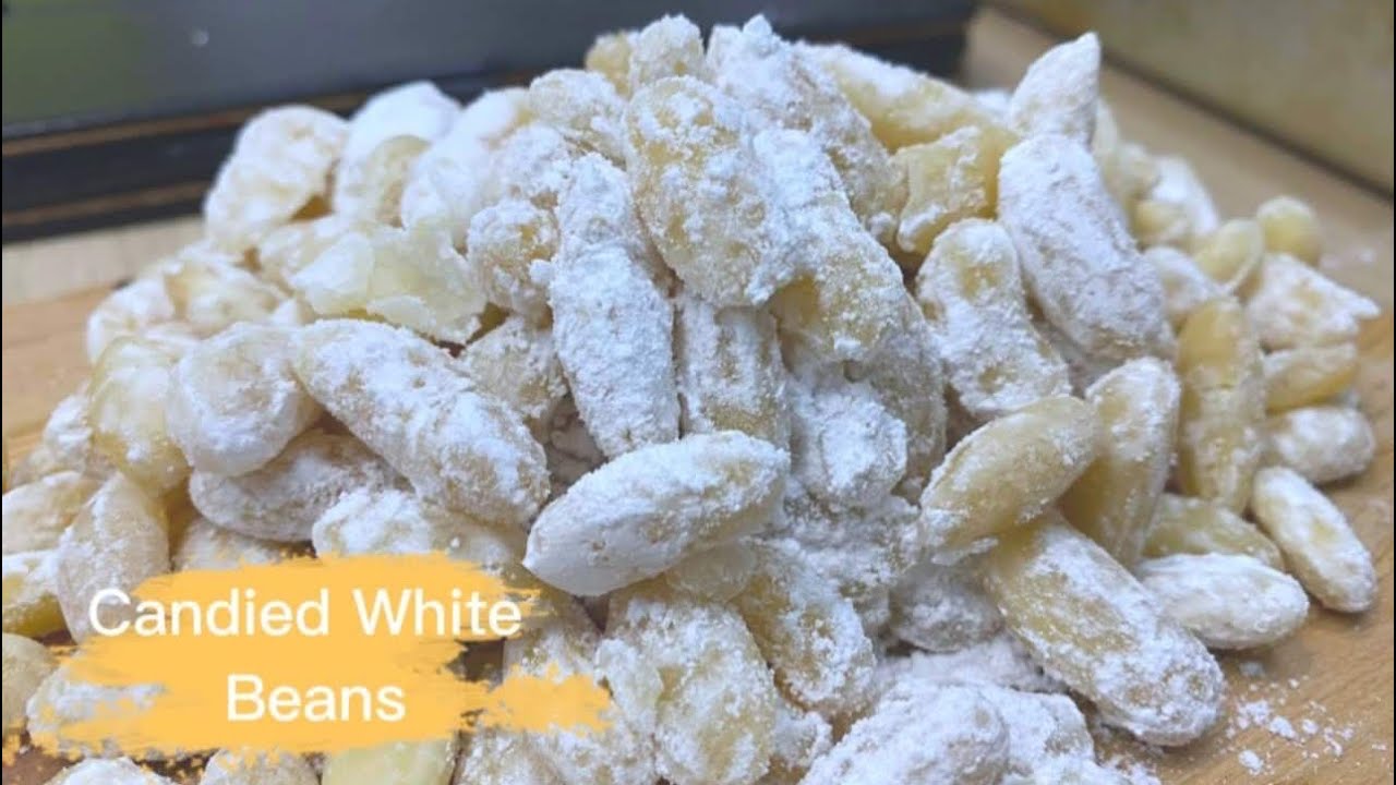 HOW TO MAKE CANDIED WHITE BEANS | Sweet beans Candy | Murang puhunan ...