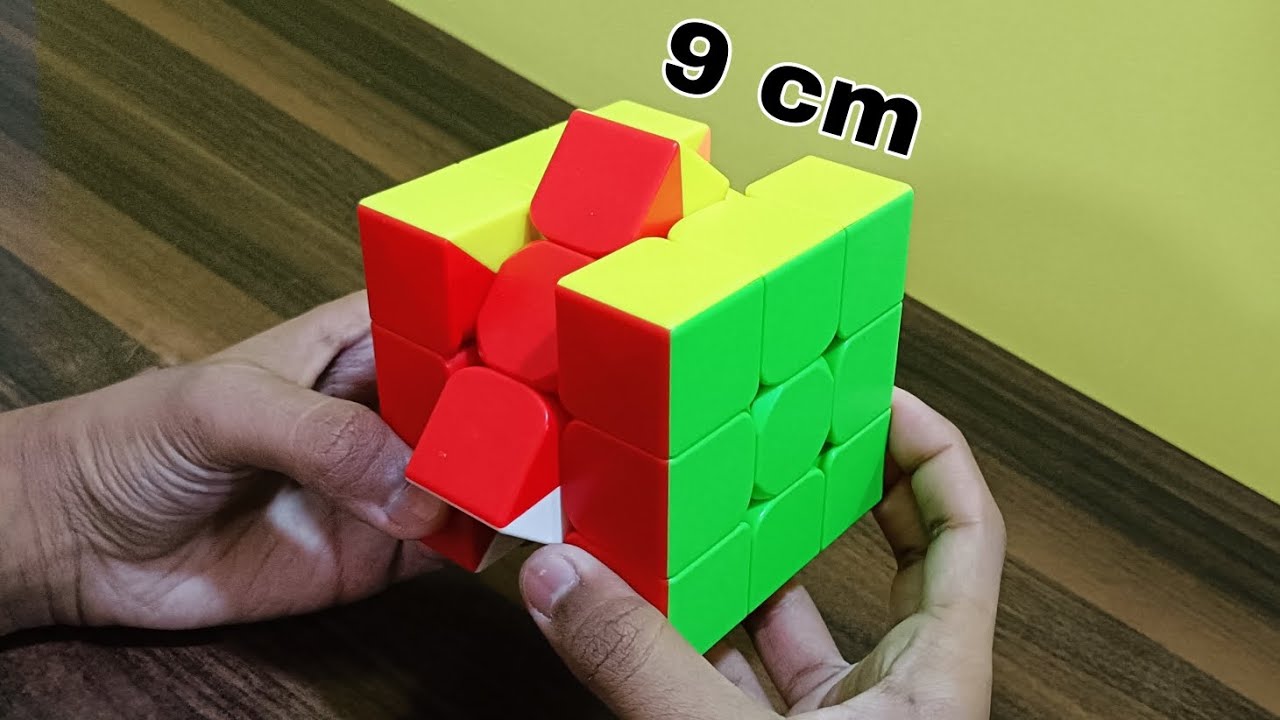 Let's unbox "9cm cube 3x3" - YouTube