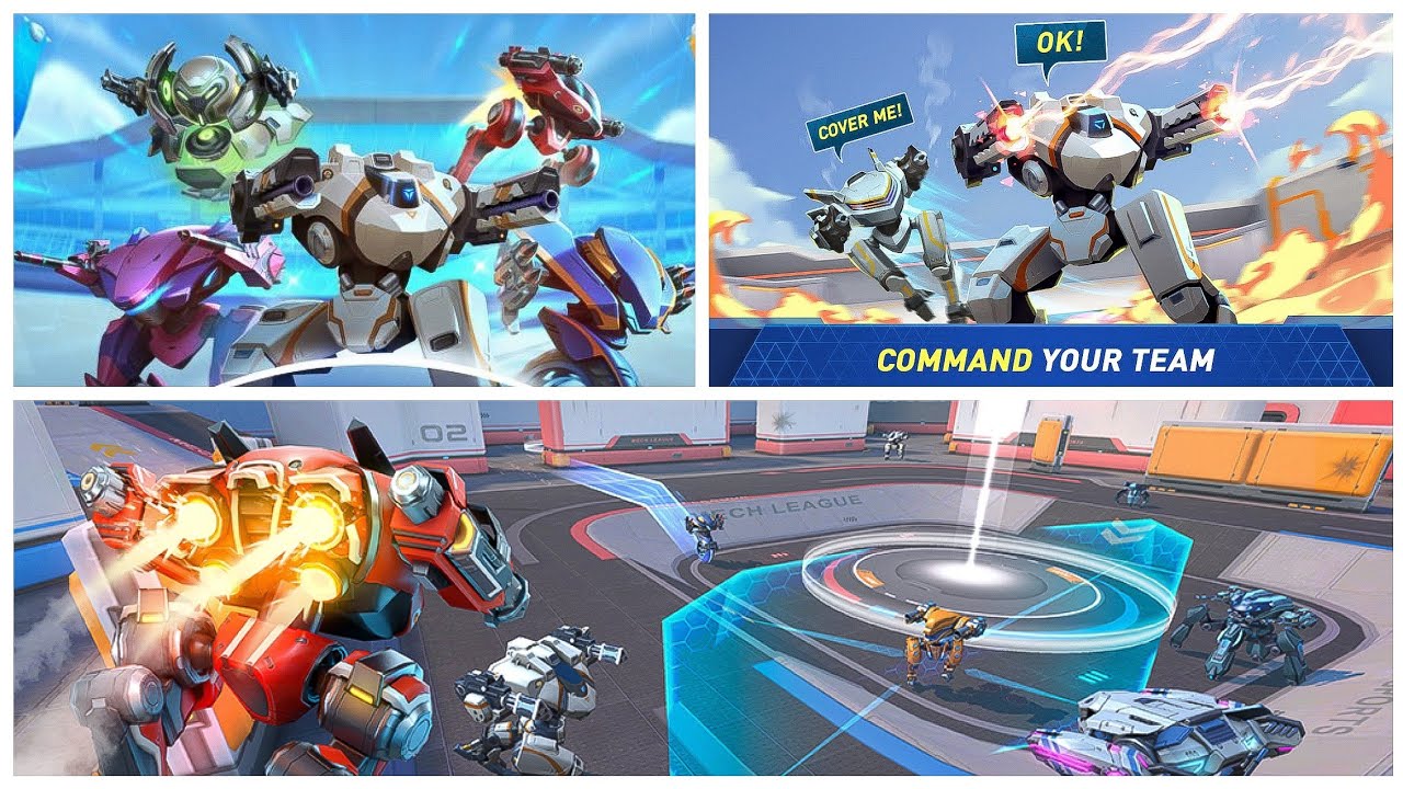 Rocket Launcher Master !! Mech Arena Robot Showdown Gameplay Android ...
