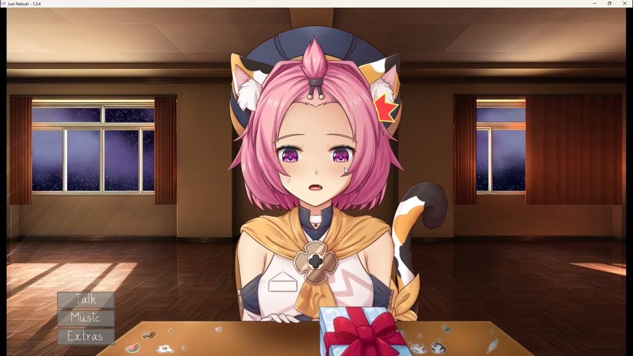 DDLC just Natsuki mod - how to gift Natsuki clothes - YouTube