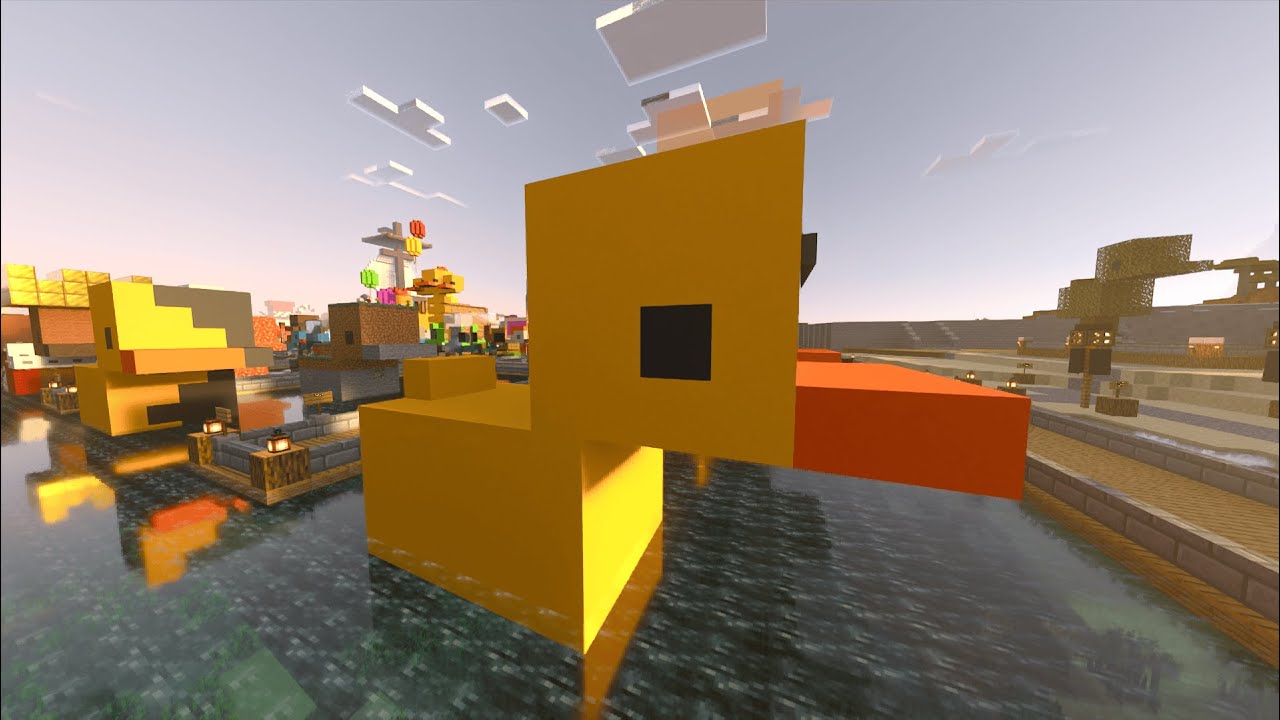 Minecraft RTX Ducks - YouTube