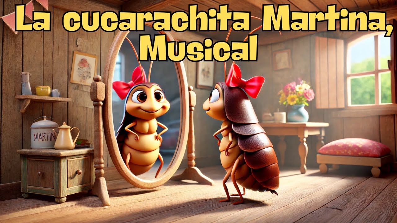 🎶 La Cucarachita Martina: Un Cuento Musical Educativo para Niños 🐞 ...