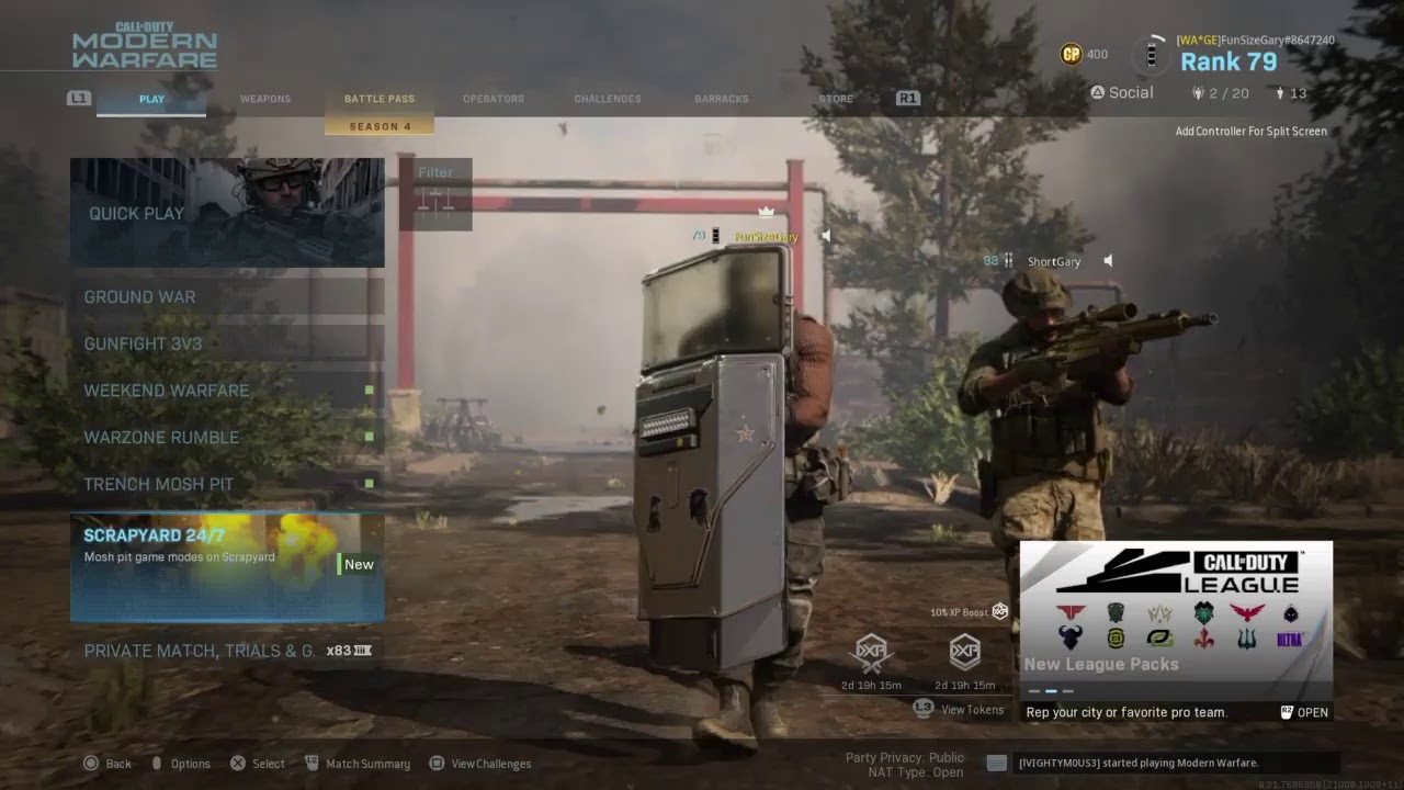 CoD MW Getting The New Guns Gold - YouTube
