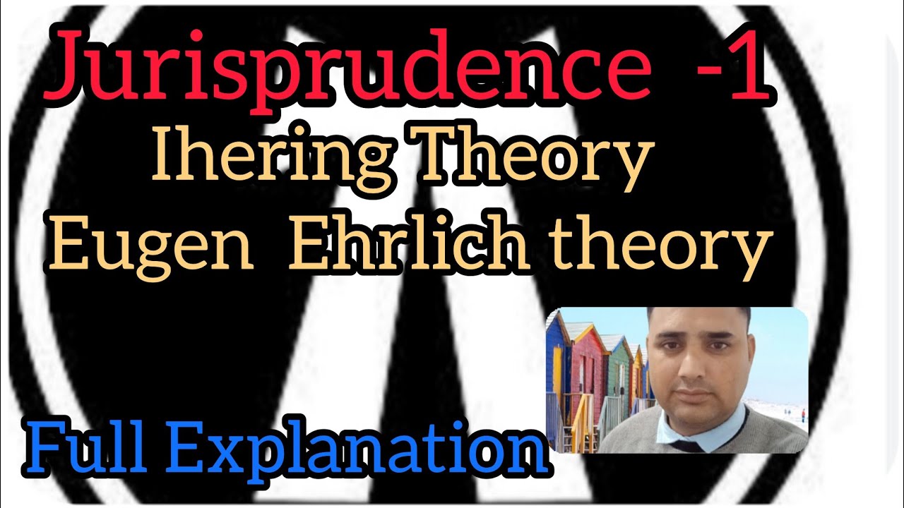 Ihering and Eugen Ehrlich Theory of Sociological school | jurisprudence ...