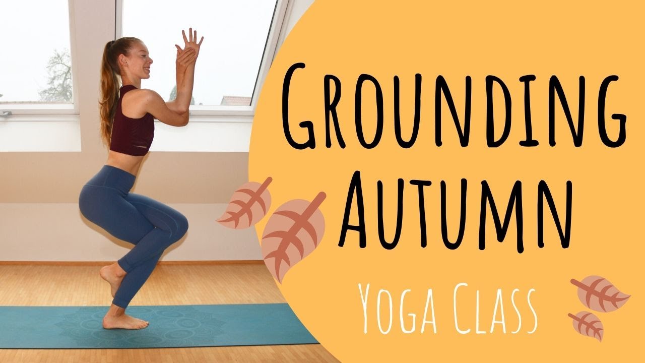 Grounding Autumn Flow Yoga Class 🍂 - YouTube