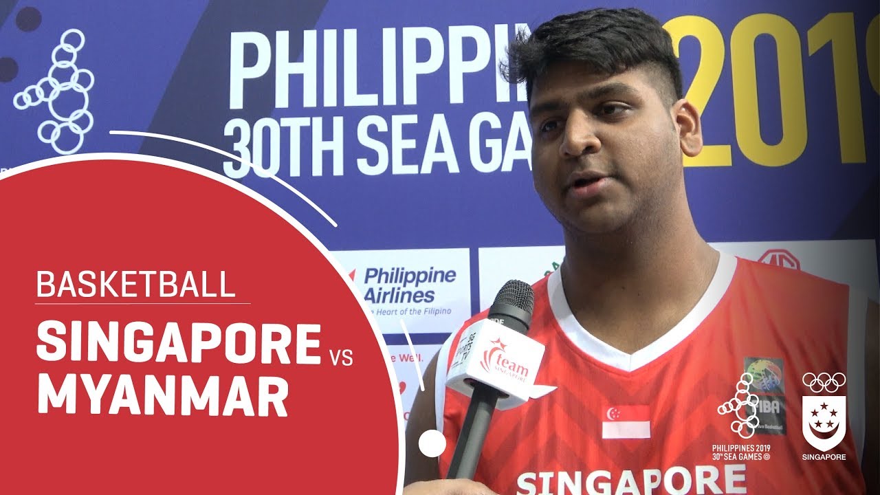 Basketball 5X5: Singapore vs Myanmar | 2019 SEA Games - YouTube