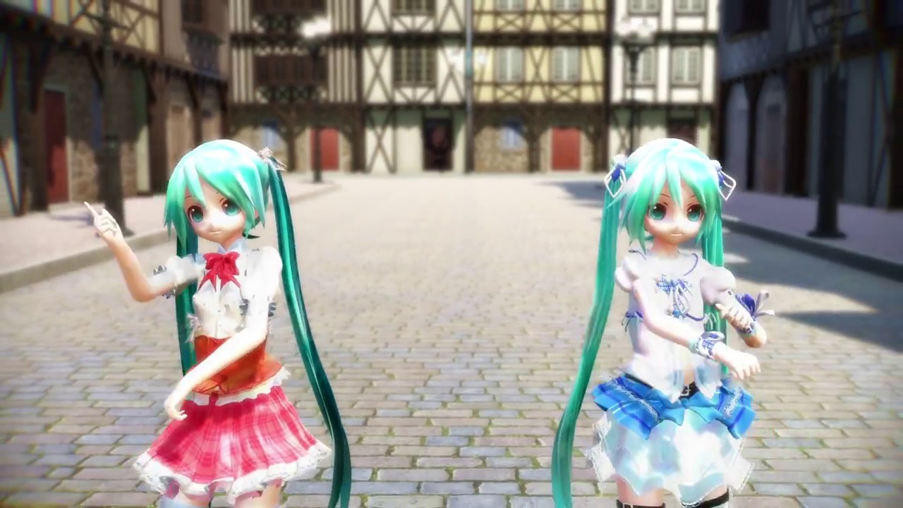 【MMD】Wあぴミクで「トゥイー・ボックスの人形劇場」/「Puppet Theater of Twee-Box」with Appearance ...