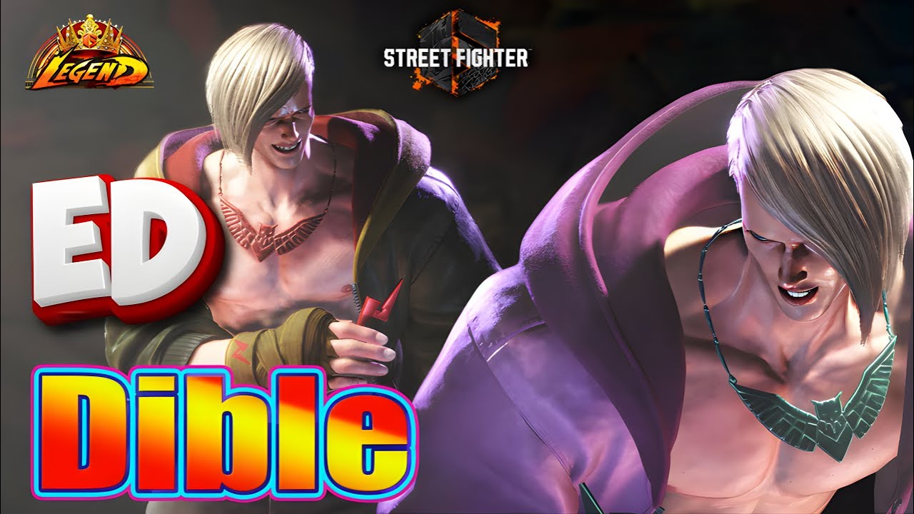 SF6 🔥 DIBLE " Dangerous ED Big Damaged Hitter Combos !🔥 SF6 DLC High ...