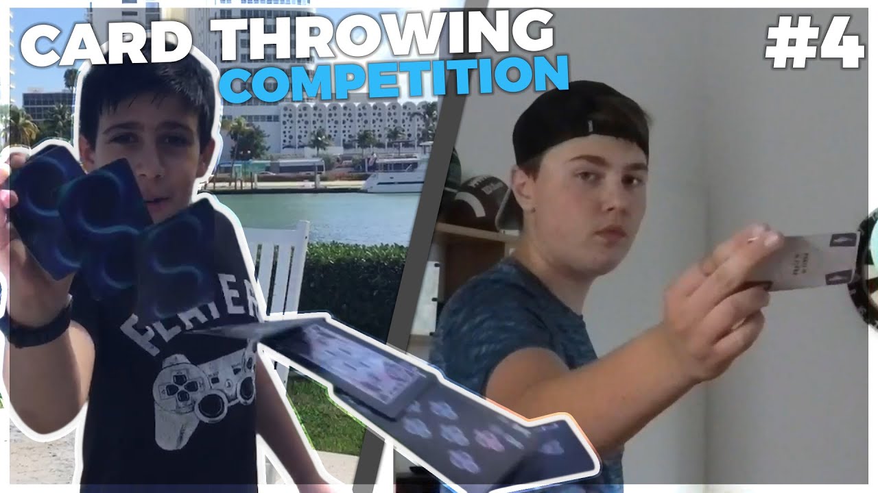 Card Throwing Competition #4 | Rick Smith Jr. - YouTube